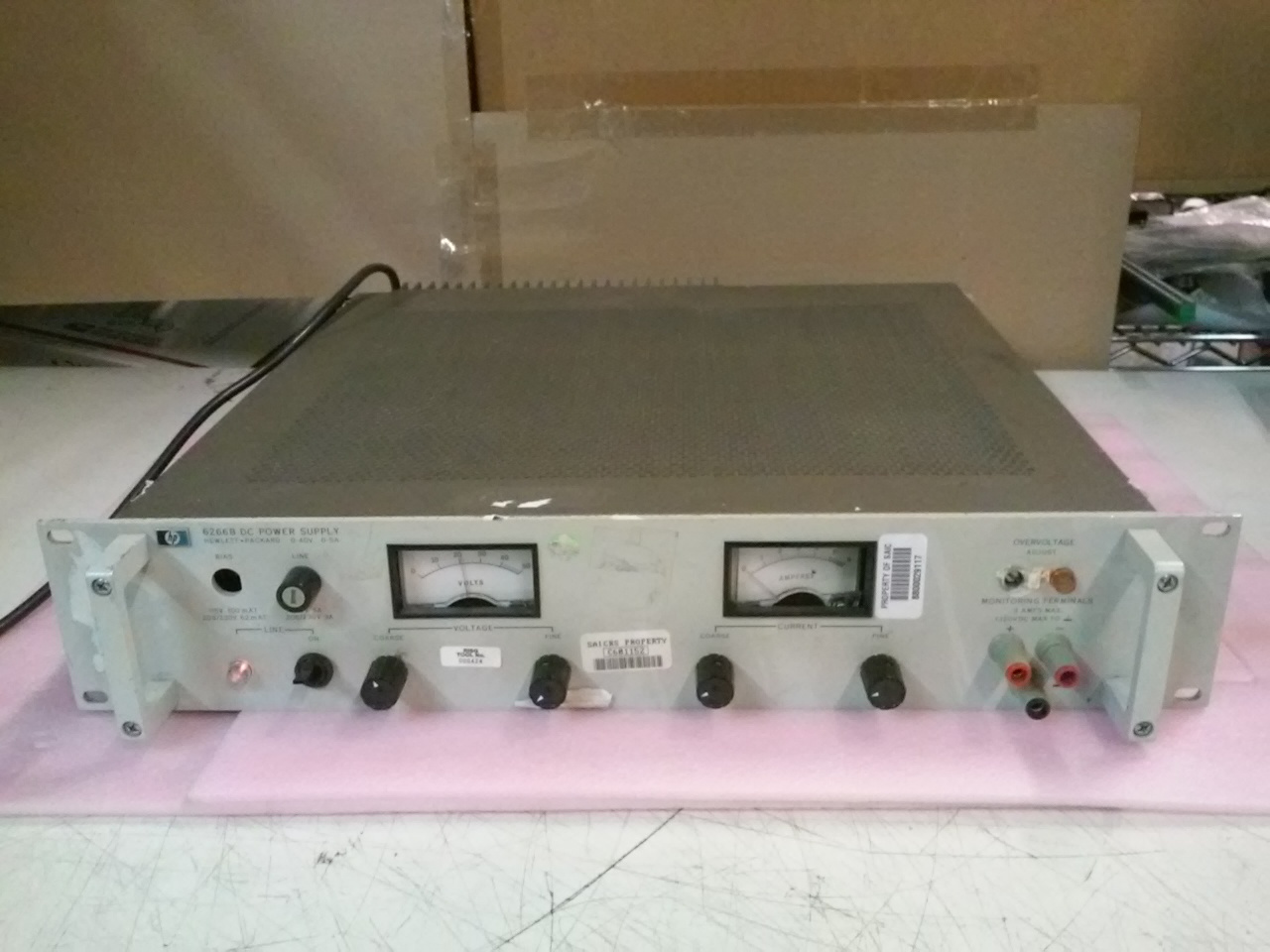 HP Agilent 6266B 40V 5A Single Output DC Power Supply | eBay