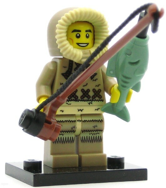 Rare Lego Minifigures Fisherman LEGO 1790 Shark Fisherman