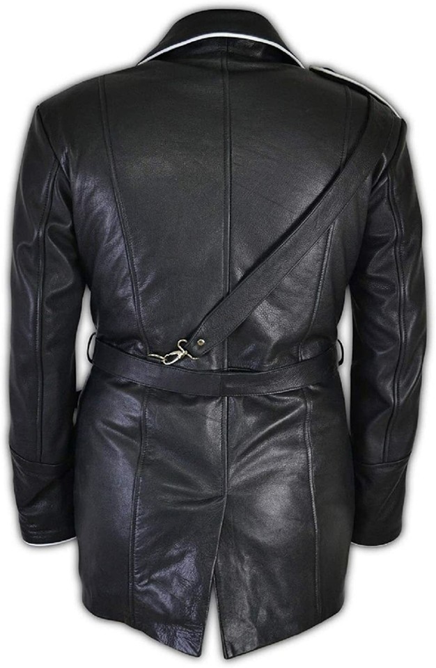 German WWII Military Jacket Leather Field Jacket German Military ...