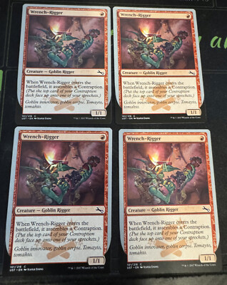 Wrench-Rigger X4 Unstable Magic the Gathering MTG | eBay