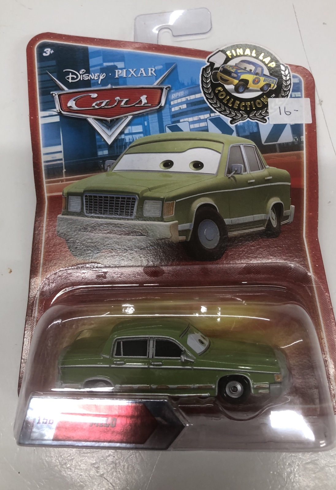 Disney Pixar Cars 2 MILO GREEN CAR FINAL LAP COLLECTION TARGET Mattel ...