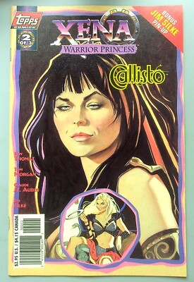 Xena: Warrior Princess vs Callisto #2 ~ TOPPS 1998 ~ JIM SILKE cover VF ...