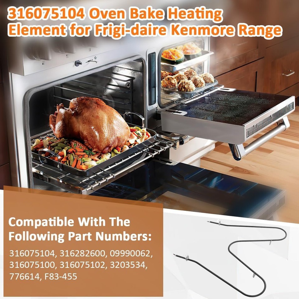 316075104 for Frigidaire Electrolux Range Oven Bake Lower Unit Heating ...
