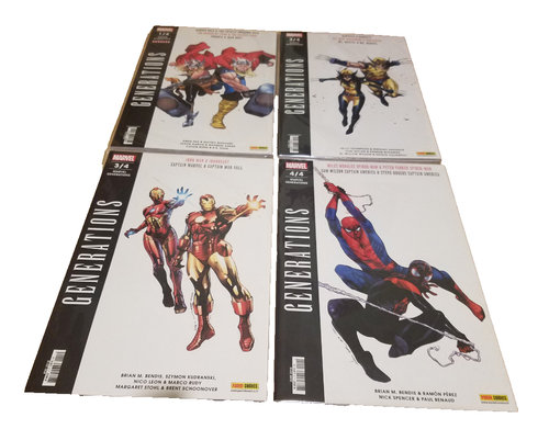 MARVEL COMICS GENERATIONS Collection Compléte N°1 à N°4 / C.NEUF | eBay