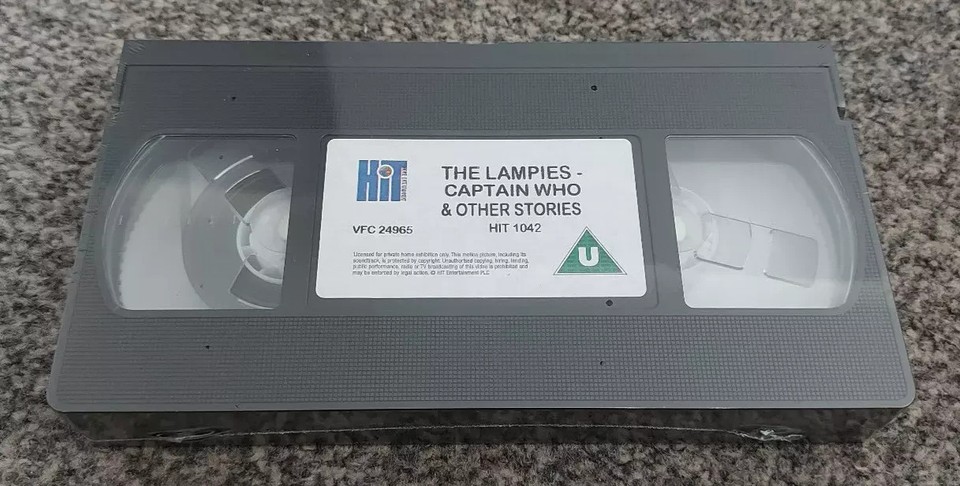THE LAMPIES CAPTAIN WHO & OTHER STORIES SEALED RARE PAL VHS VIDEO KIDS ...