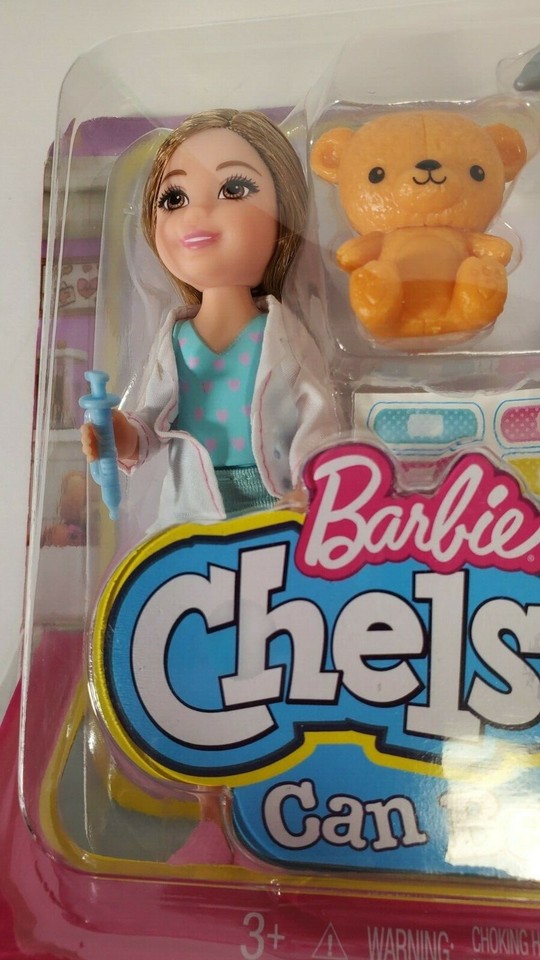 NEW 2020 Barbie Chelsea Can Be Doctor & Club Chelsea Popsicle Swim AA ...