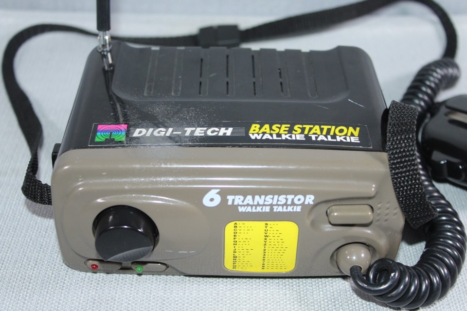 Digi-Tech DSI Base Station Walkie Talkie 6 Transistor Walkie /Morse ...