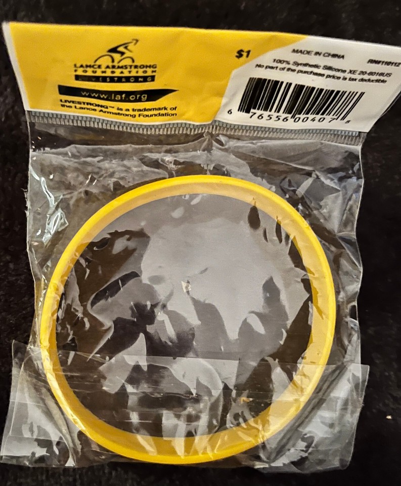 LIVESTRONG - NEW Lance Armstrong Authentic Livestrong Bracelet | eBay