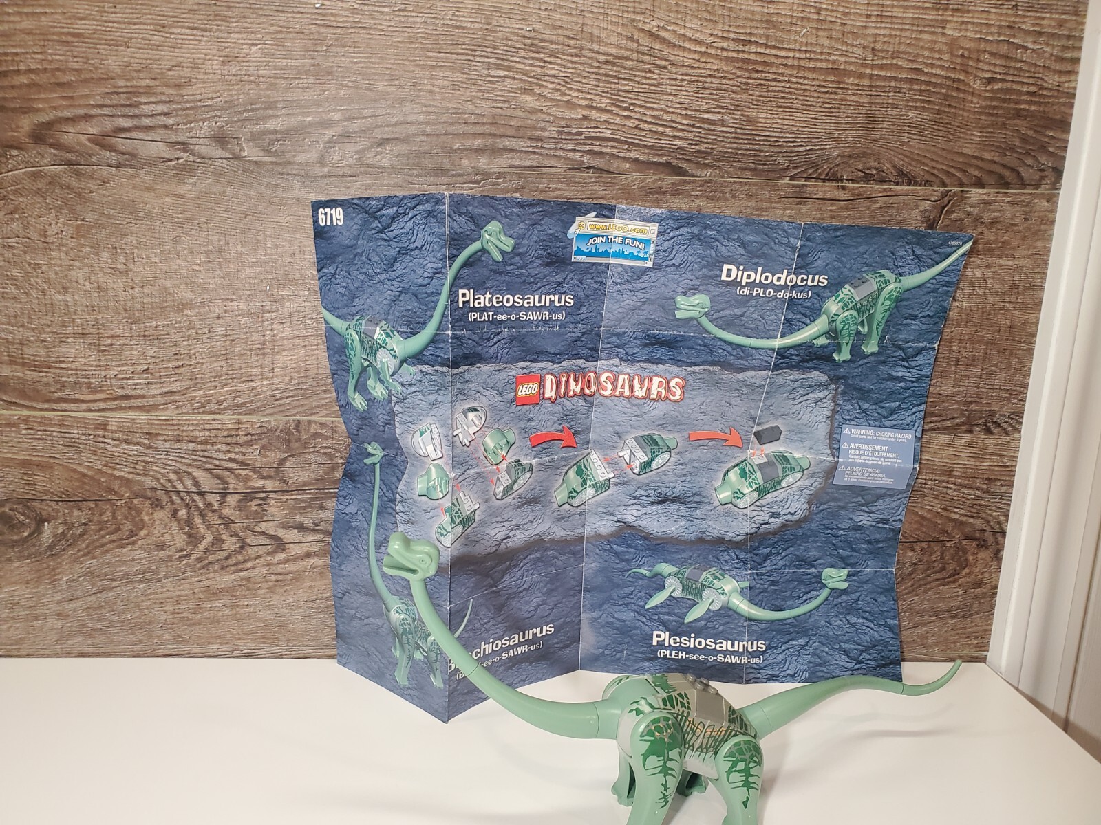 LEGO Dino Dinosaurs 6719 Brachiosaurus 100% COMPLETE w/ Manual | eBay