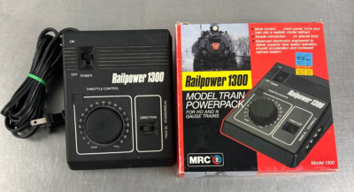 MRC Railpower 1300 Model train power pack for N and HO Scale | eBay