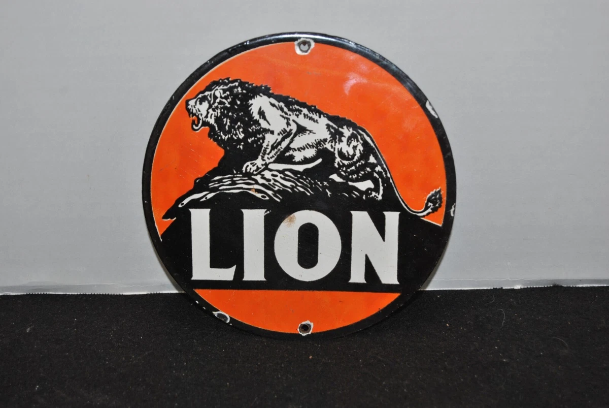 Lion Oil Gas Signs On Ebay