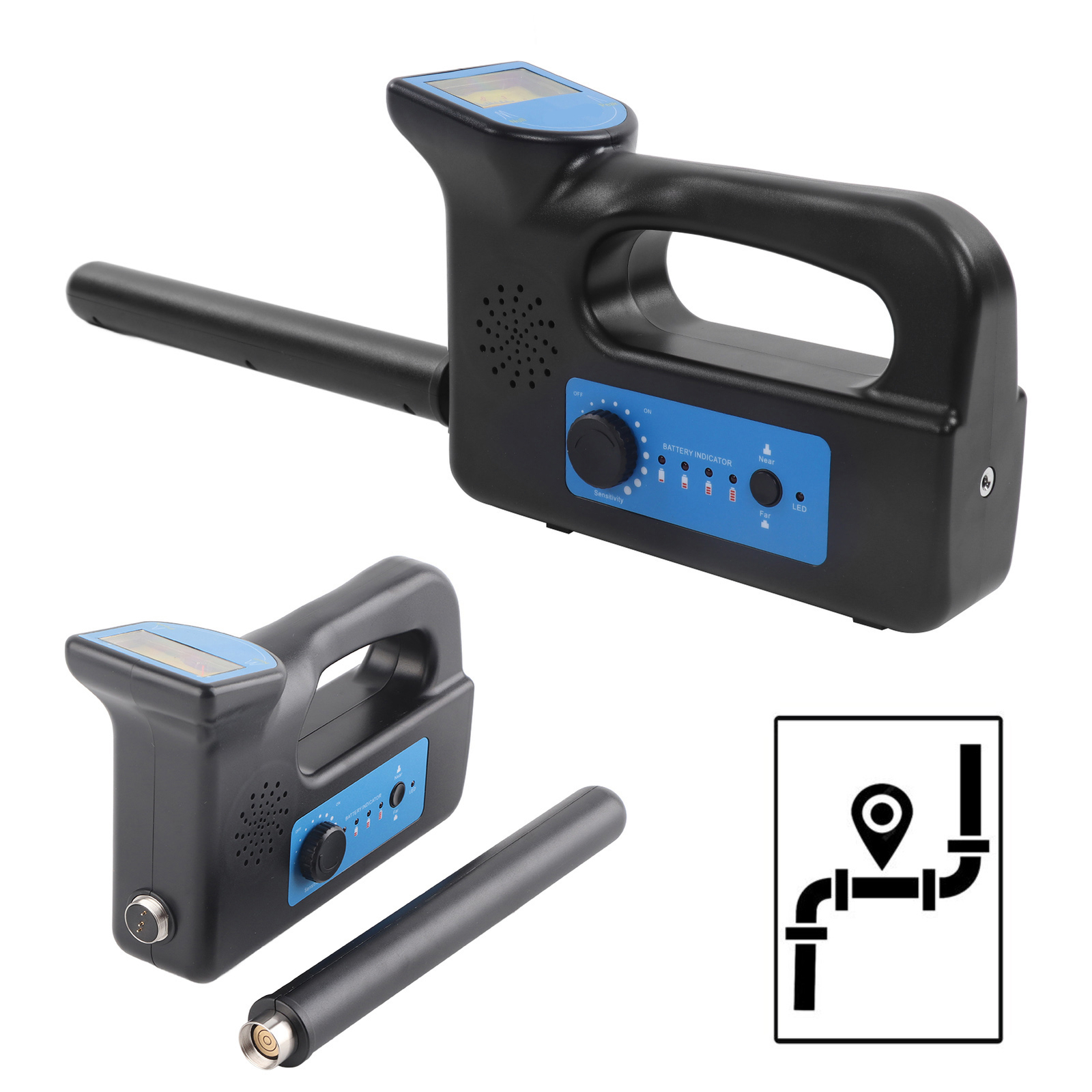 Eu Plug Pipe Inspection Camera Transmitter 512Hz Sewer Inspection ...