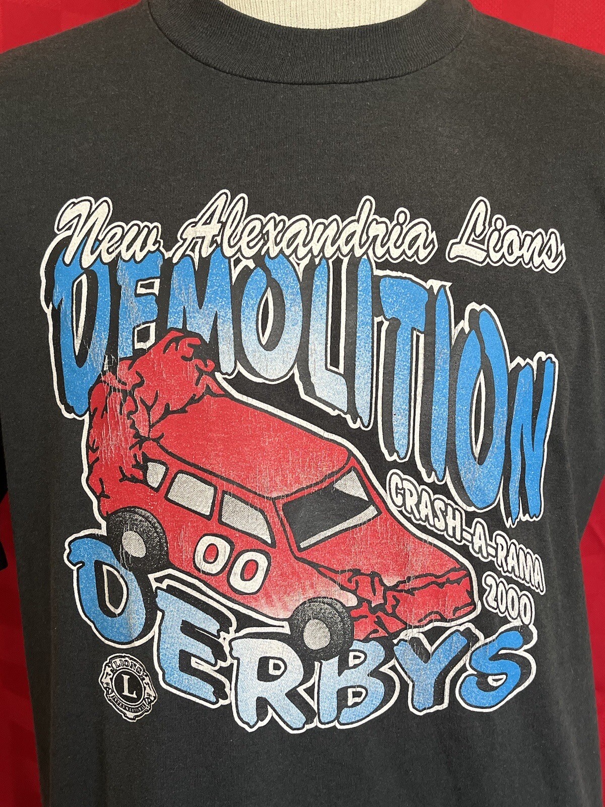 VINTAGE 2000 Demolition Derby Crash-A-Rama Shirt New … - Gem