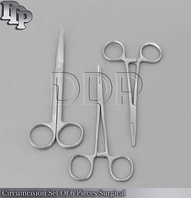 Circumcision Set Of 6 Pieces Surgical Instruments DS-621 | eBay