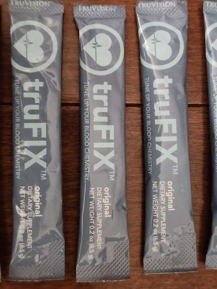 Truvy Trufix Drink Original 10 Packets Tune up your Blood Chemistry New ...