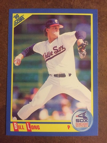 Bill Long 526 Score 1990 MLB Baseball Trading Card | eBay