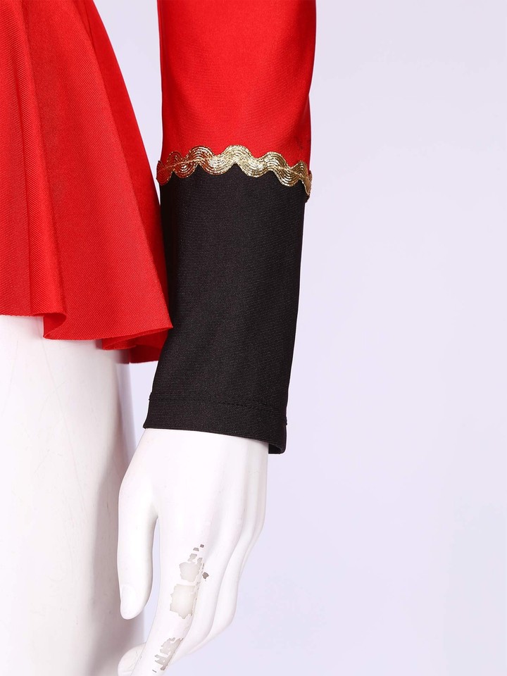 Women Ringleader Ringmaster Circus Costume Bodysuit Tailcoat Cosplay ...