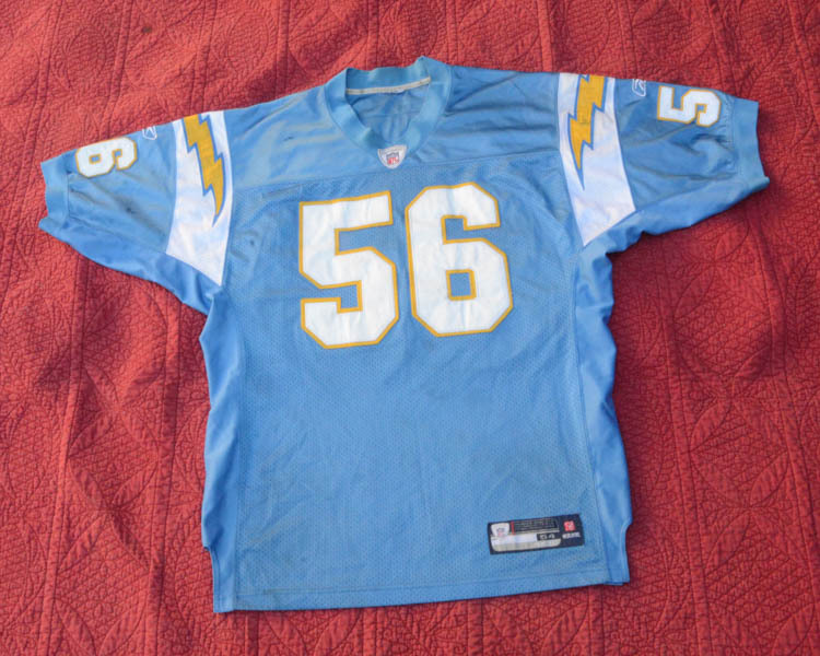 Reebok NFL San Diego Chargers Shawne Merriman #56 Jersey Size 54. | eBay