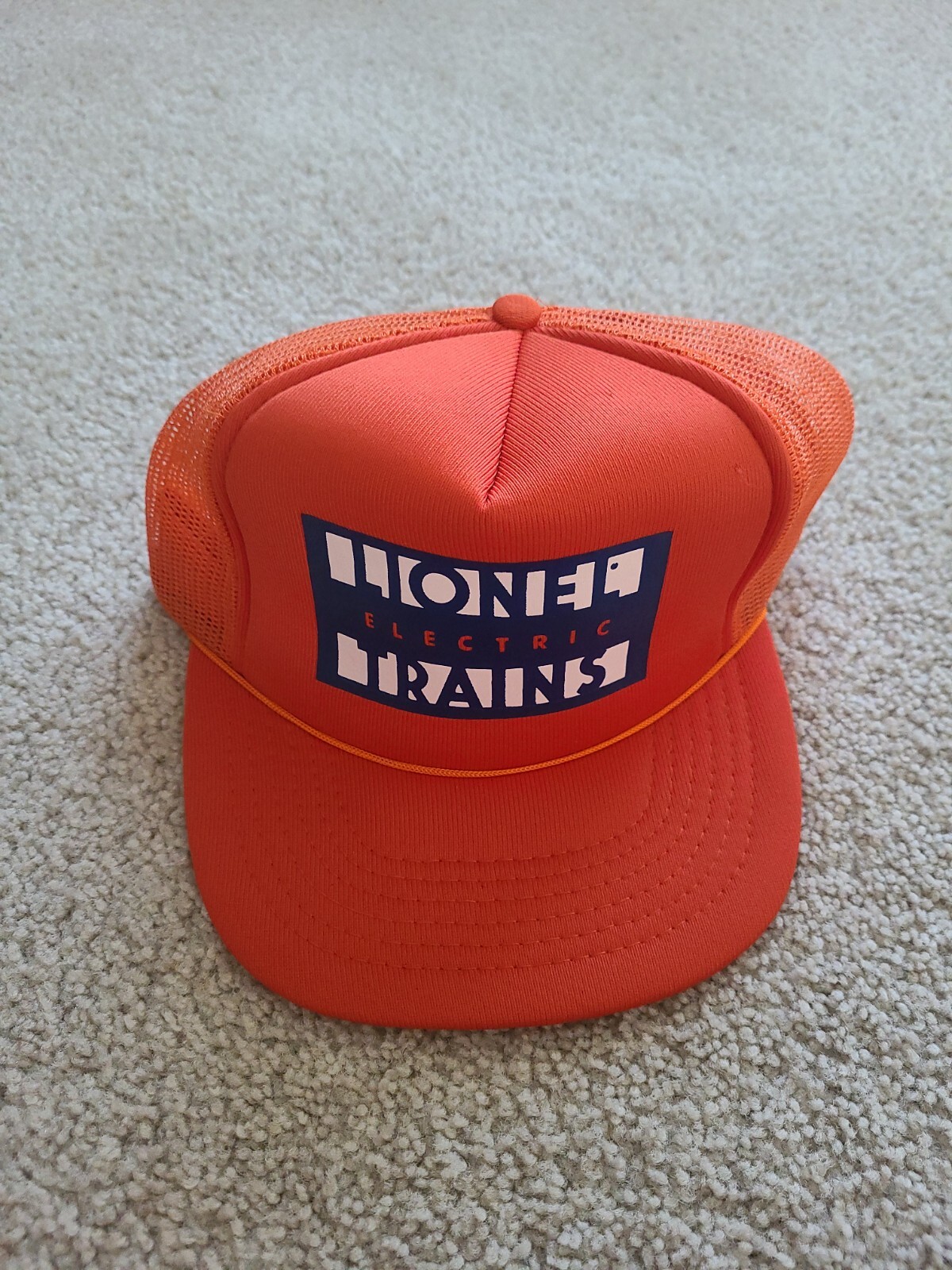 Nice Vintage Lionel Electric Trains Mesh Snapback Hat… - Gem
