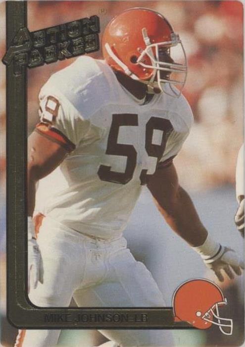 1991 Action Packed Mike Johnson #43 for sale | eBay