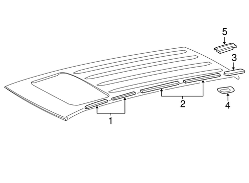 Genuine Lexus Cover 75596-0E040 | eBay