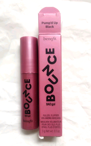 Benefit Bad Gal Bounce Mascara In Plump'd Up Black 3g Travel Size, NEW ...