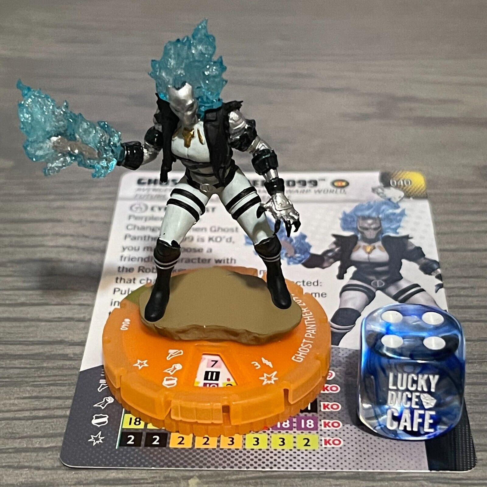 Marvel Heroclix Wheels of Vengeance 040 Ghost Panther Super Rare | eBay