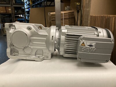 Sew Eurodrive,K47/II2GD EDRE90L4/3GD/KCC/TF/AL/C,Gearmotor 1730/88 RPM ...