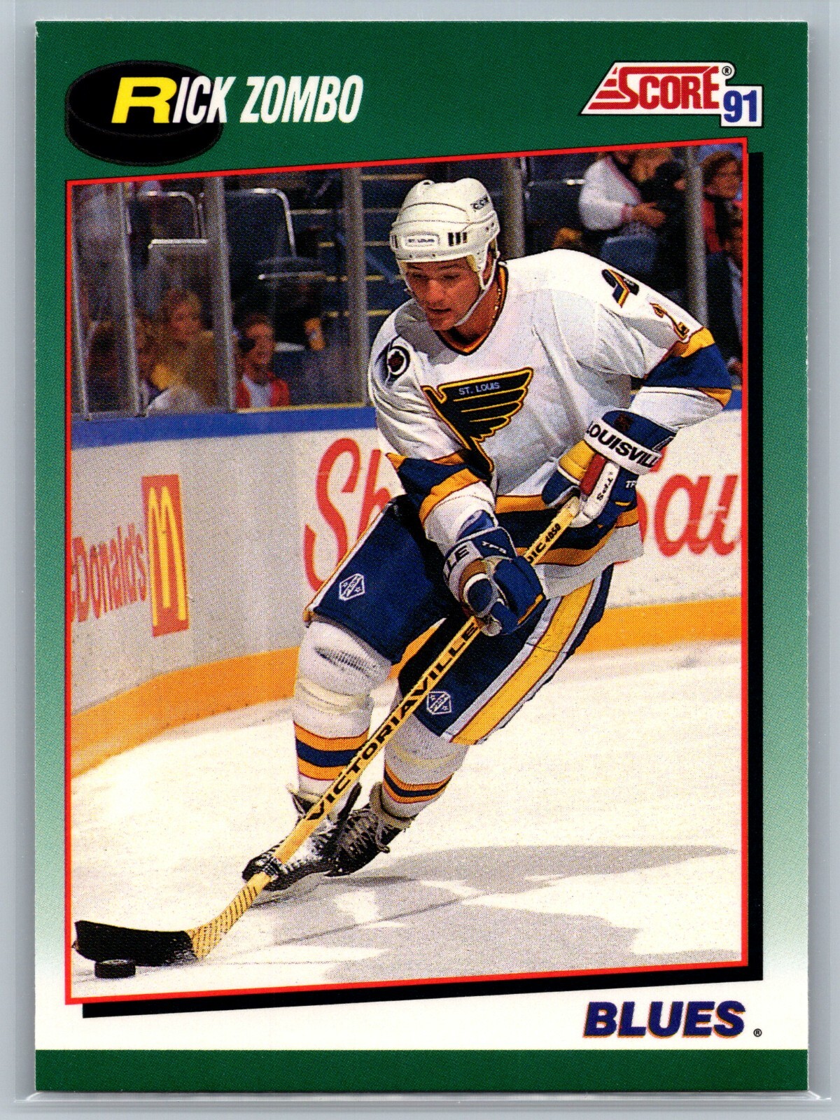 Rick Zombo 1991 Score NHL Rookie and Traded #60T | eBay