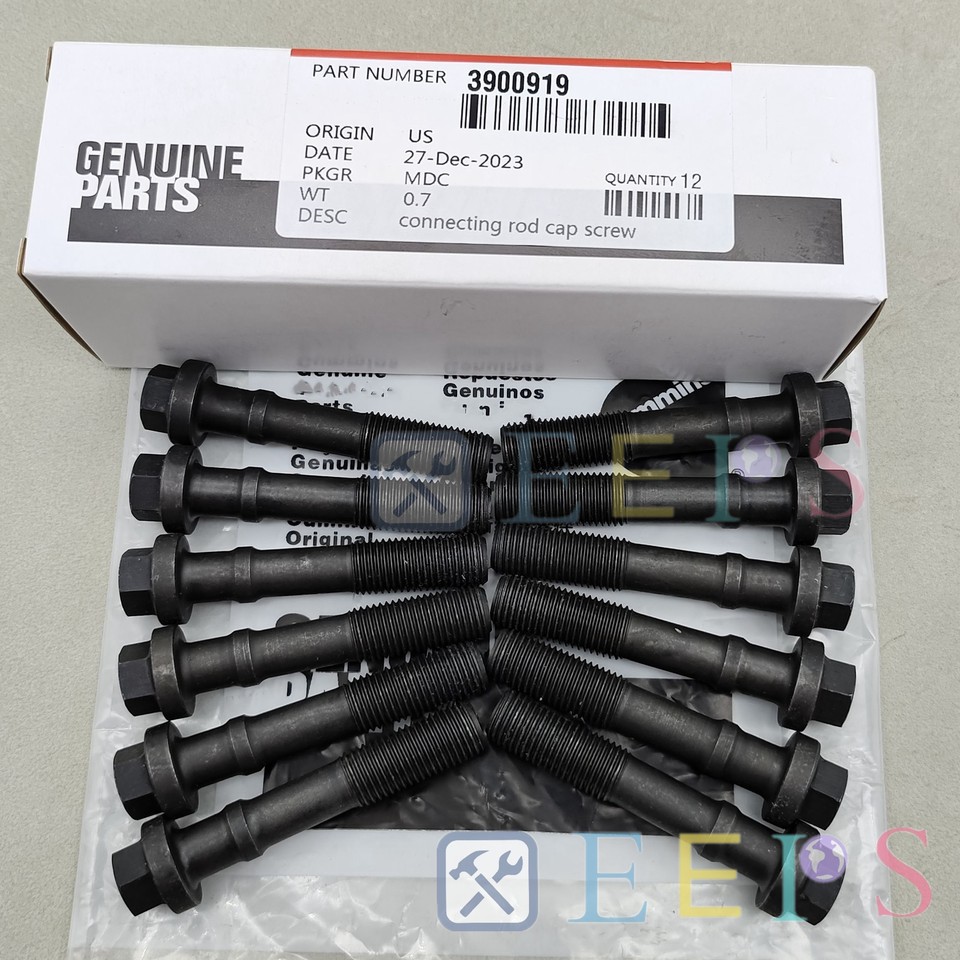 12X New Connecting Rod Bolts For Cummins Dodge 5.9L 89-02 3900919 | eBay