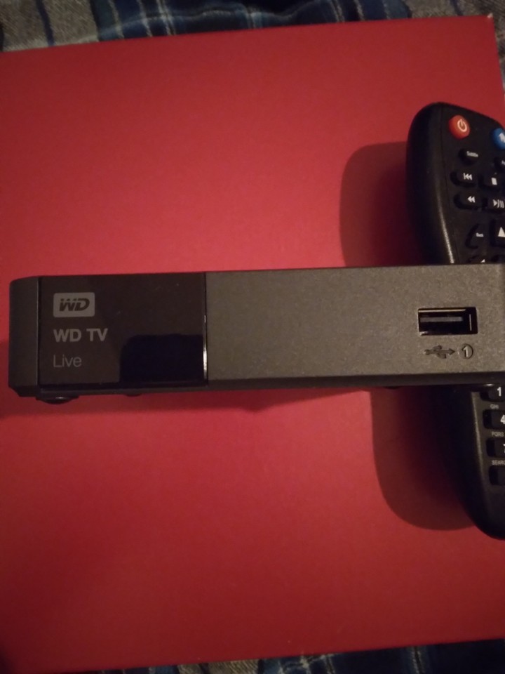 WD TV Live Media Player w/ Remote & Power Supply – Very Good Condition ...
