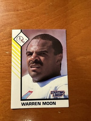 Warren Moon 1993 Kenner Starting Lineup Cards #502967 - Houston Oilers ...
