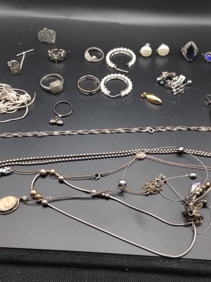 3 Troy Oz Sterling Silver Jewelry Lot | eBay