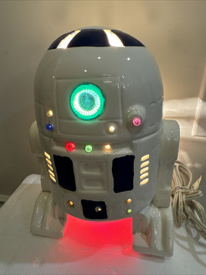 VINTAGE 1980s RARE STAR WARS Ceramic R2-D2 Light Lamp Rare | eBay