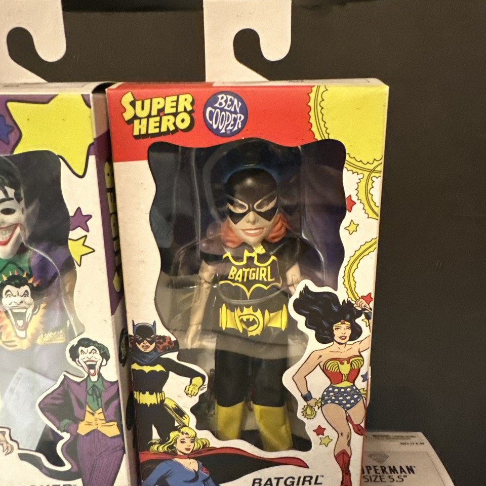 NECA DC Comics Ben Cooper Series 5 – Batman Joker Wonder Woman Superman ...