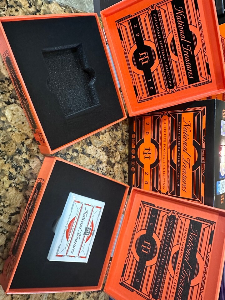 *EMPTY* Panini National Treasures Football - Baseball Display Cigar ...