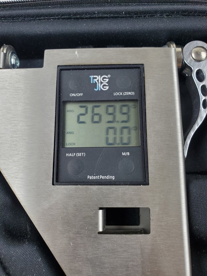 Trig Jig Adjustable Digital Coving and Skirting Mitre Tool with Case ...