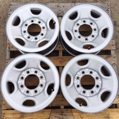 CHEVY/GMC TRUCK - VAN 16" 8 LUG ON 6.5" GRAY STEEL WHEELS RIMS OEM ...