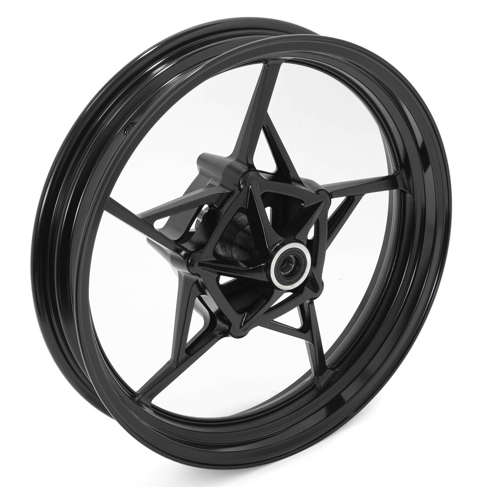 17"x3" Gloss Black Front Wheel Tubeless Rim for Kawasaki Ninja 400 Z400 ...