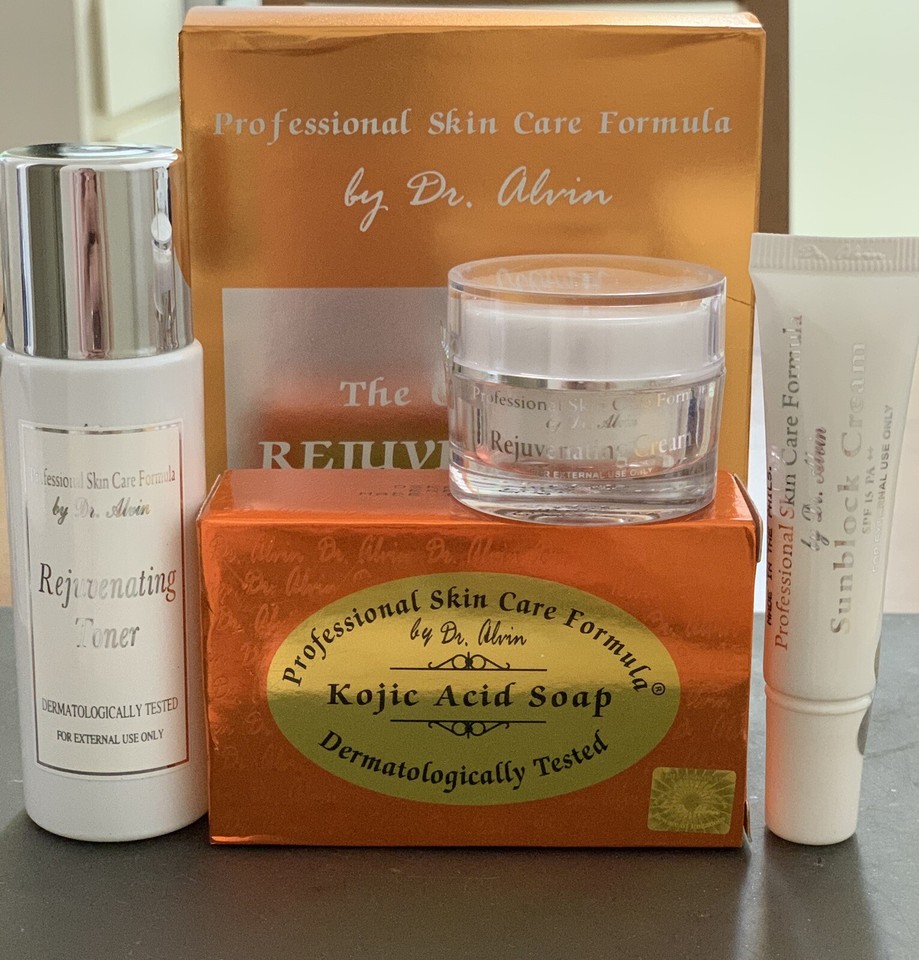 100% ORIGINAL Rejuvenating Facial Set By. Dr Alvin (Louise Beauty Box ...