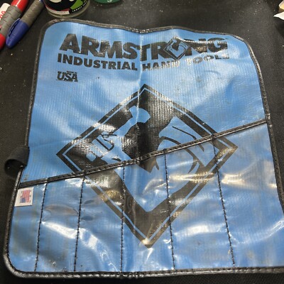 Armstrong 13” X 11” 6 Pocket Vinyl Tool Roll Pouch (No Tools) USA | eBay