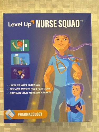 Level Up Nurse Squad Pharmacology Flash Cards | eBay