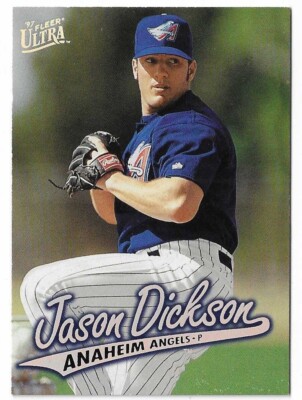 1997 Fleer Ultra Baseball Jason Dickson Card #451 Anaheim Angels | eBay