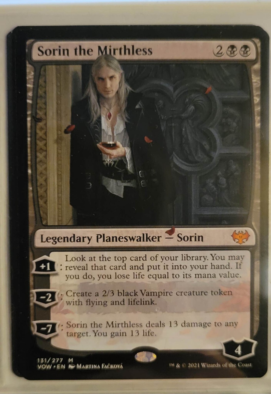 Sorin the Mirthless - MTG | eBay