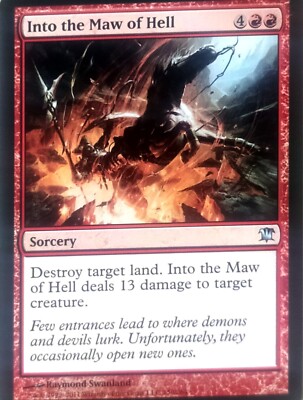 MTG Magic the Gathering - 1 Into the Maw of Hell [ISD] | eBay Australia
