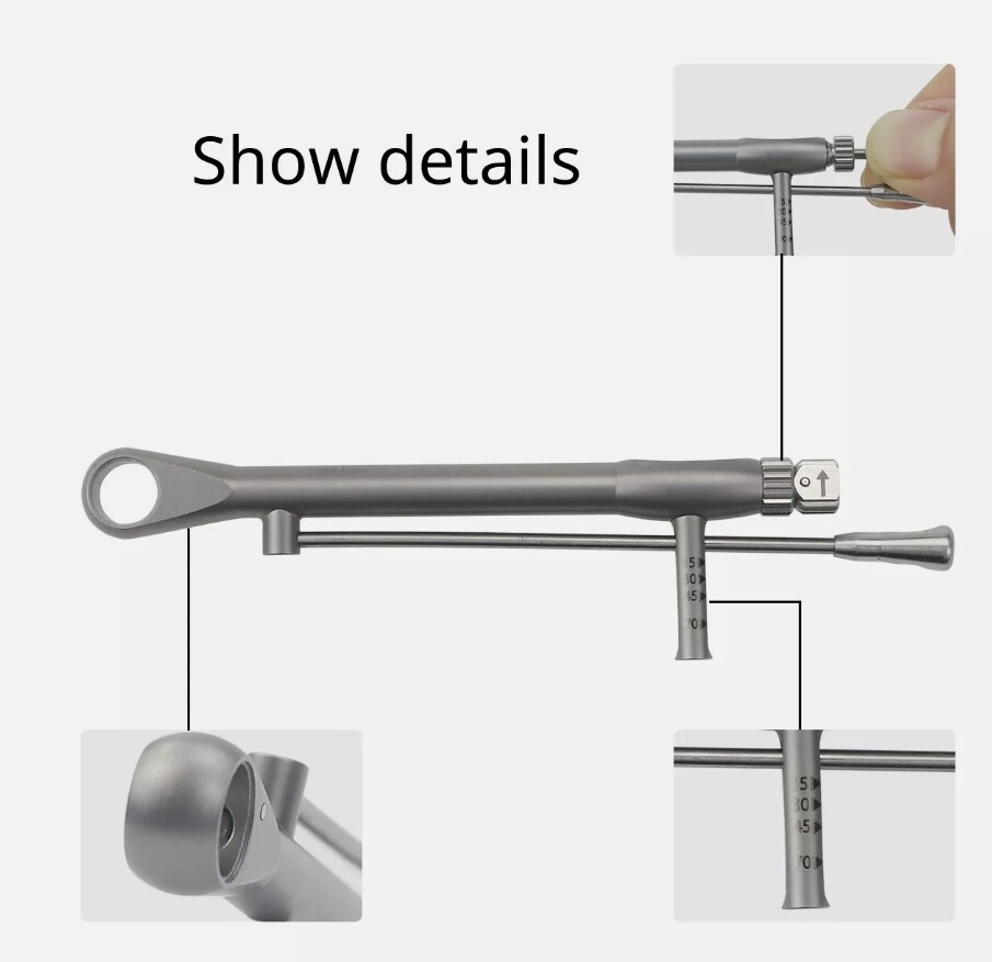 Dental Straumann Torqure Wrench Implant Ratchet 15-70Ncm Medical ...