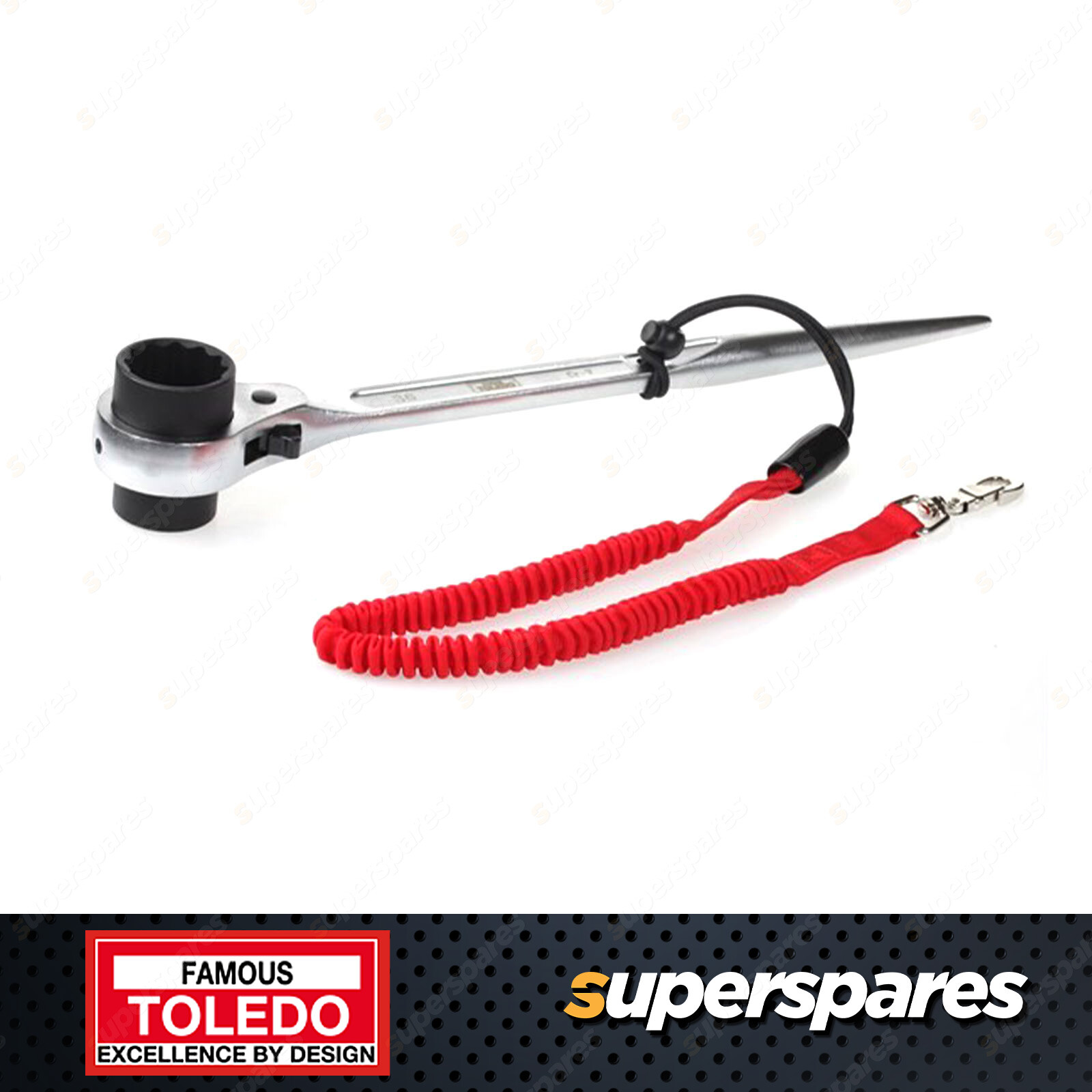 Toledo Nylon bungee style Security Spring Hook - 5kg Extended Length ...