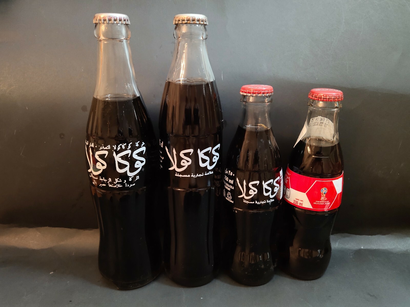 4 Coke Bottles FROM Morocco Tunisia Kuwait Mexico (ONLY SHIPPING IN USA ...