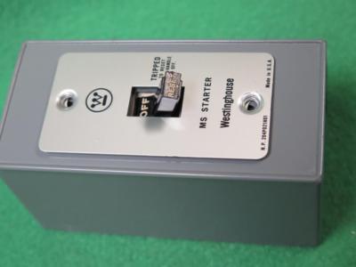 WESTINGHOUSE MST01SN MANUAL MOTOR STARTER TOGGLE SWITCH 120/240VAC 1HP ...