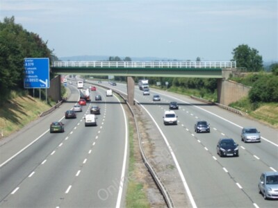 Photo 6x4 M5 on the south-east of Exeter Topsham View from Newcourt ...
